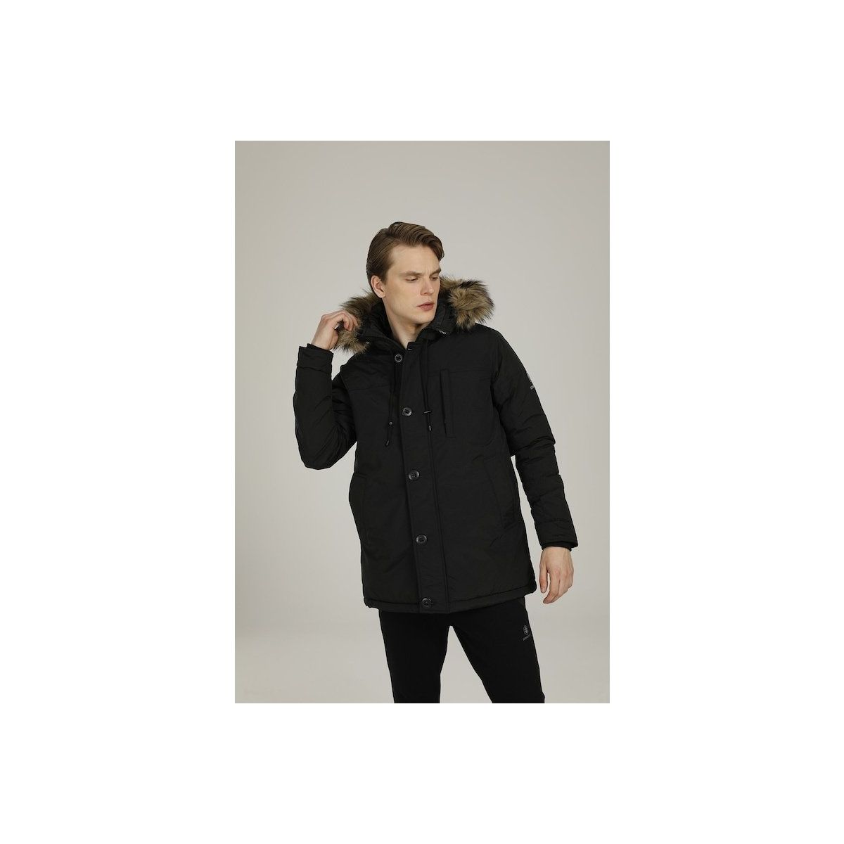 Lumberjack Freddy Coat Siyah Erkek Kaban Fiyatları ve Modelleri
