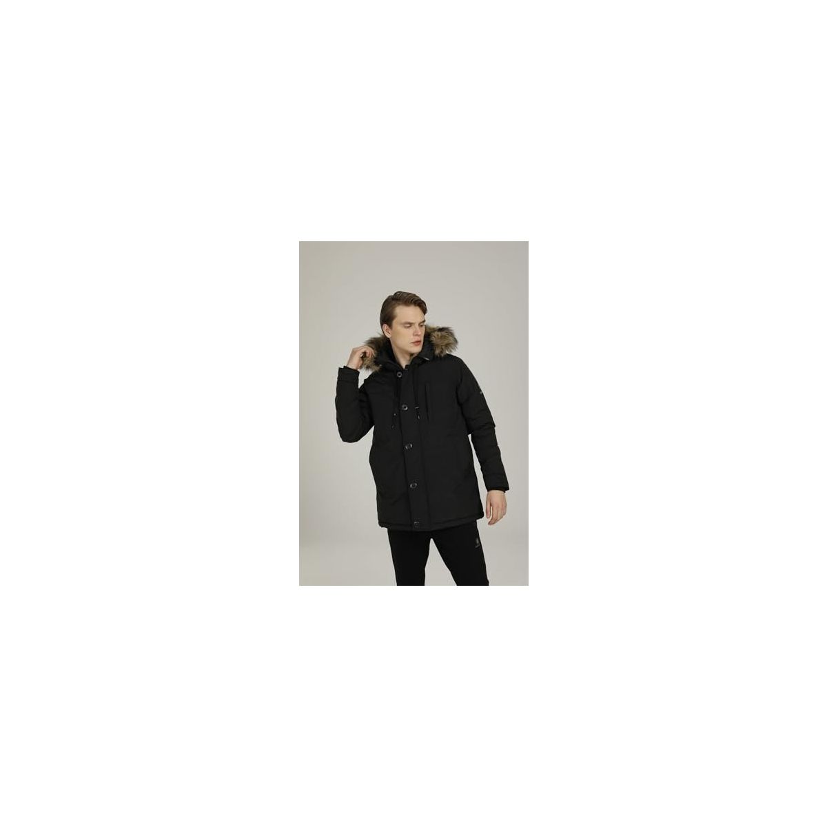 Lumberjack SN54 Freddy Coat 1PR Siyah Uzun Erkek Kaban Fiyatları ve ...