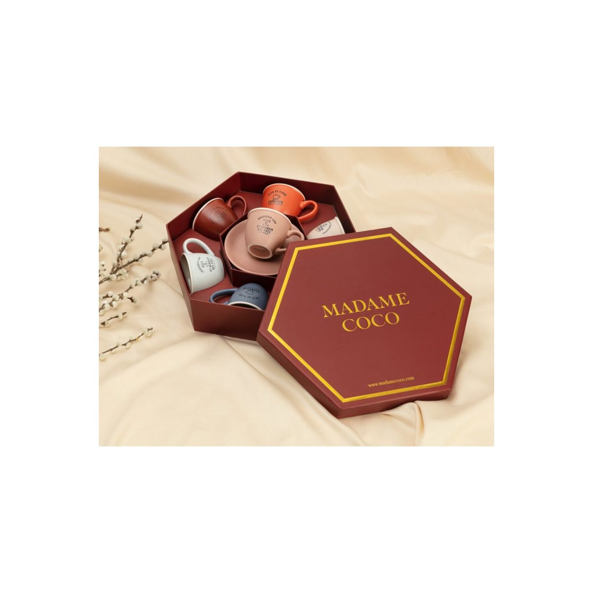 Madame Coco Grand 12 Parça 90 ml Kahve Fincan Seti Fiyatları