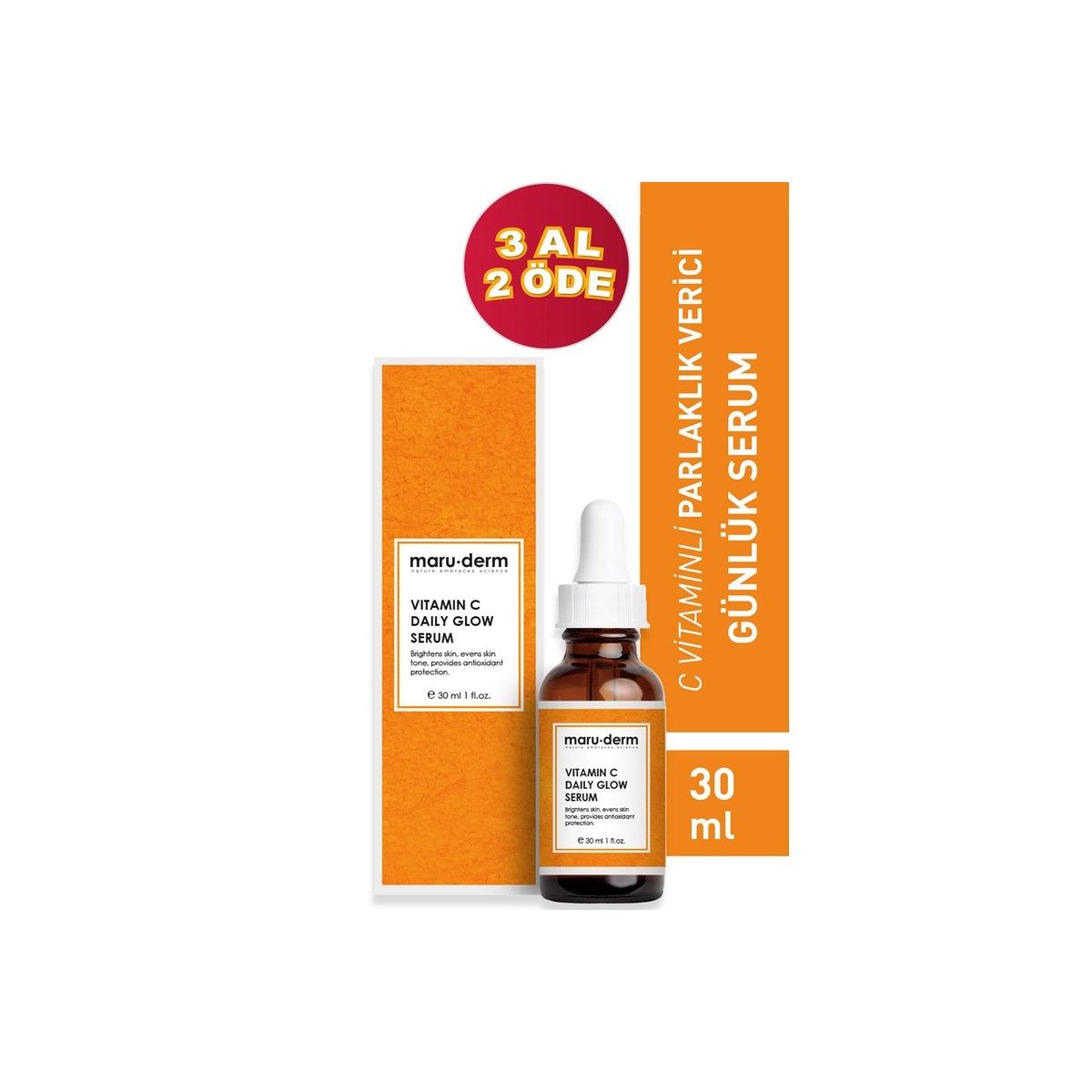 Maruderm 30 ml C Vitamini ve Peptid Aydınlatıcı Cilt Bakım Serumu Fiyatları Maruderm 30 ml C Vitamini ve Peptid Aydınlatıcı Cilt Bakım Serumu Fiyatları