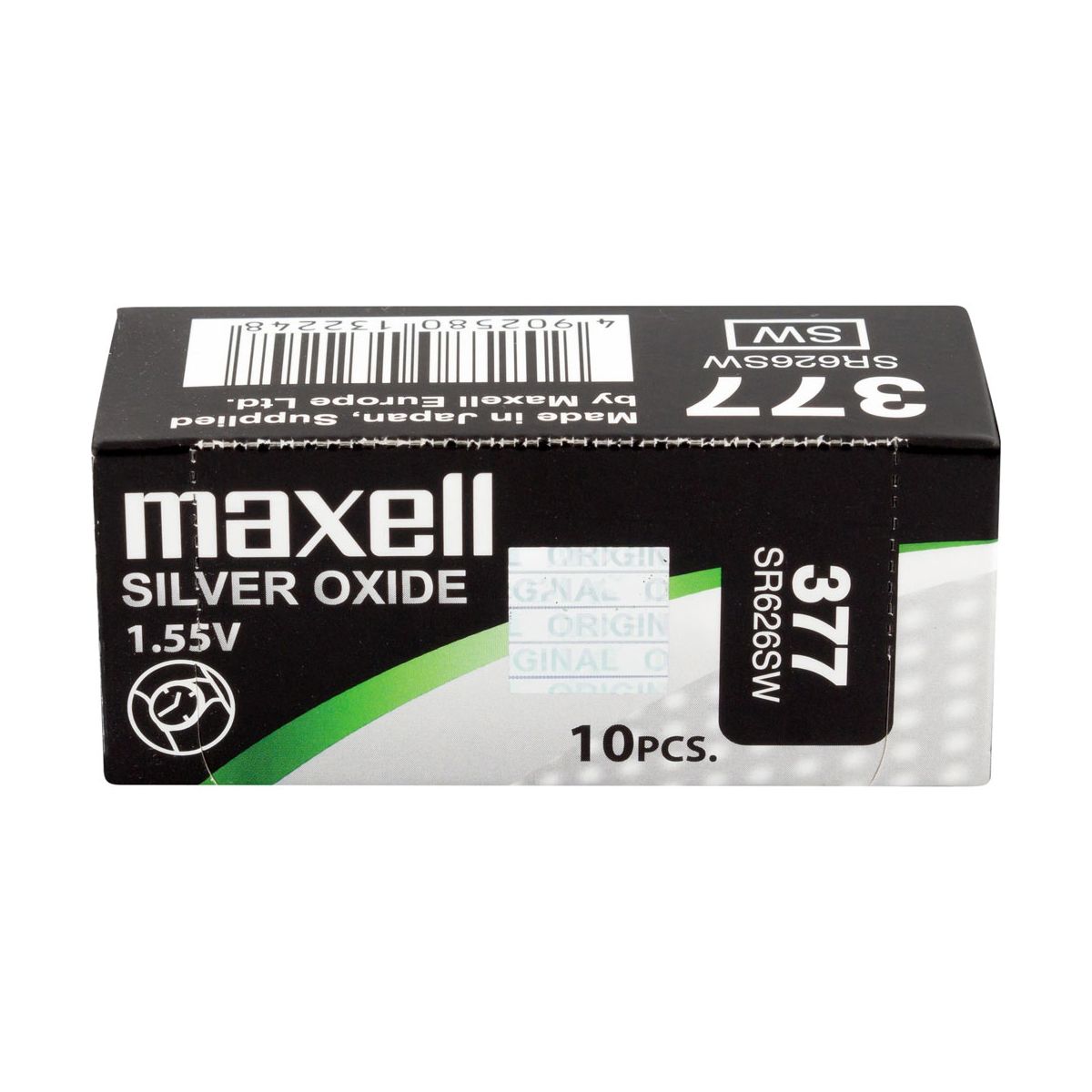 Maxell 377 SR626SW 1.55V Saat Pili Fiyatları