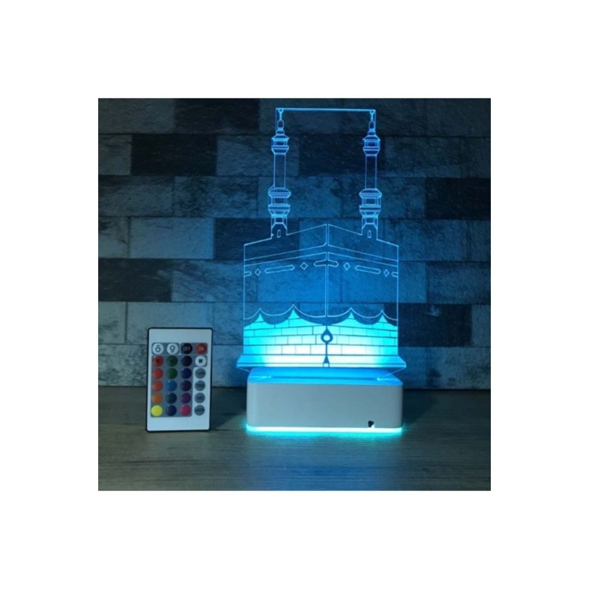 Modiwa Design Kabe 3D 16 Renk Gece Lambası Fiyatları