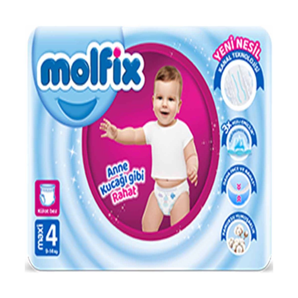 Molfix No:4 Maxi 448 Adet Külot Bebek Bezi Fiyatları