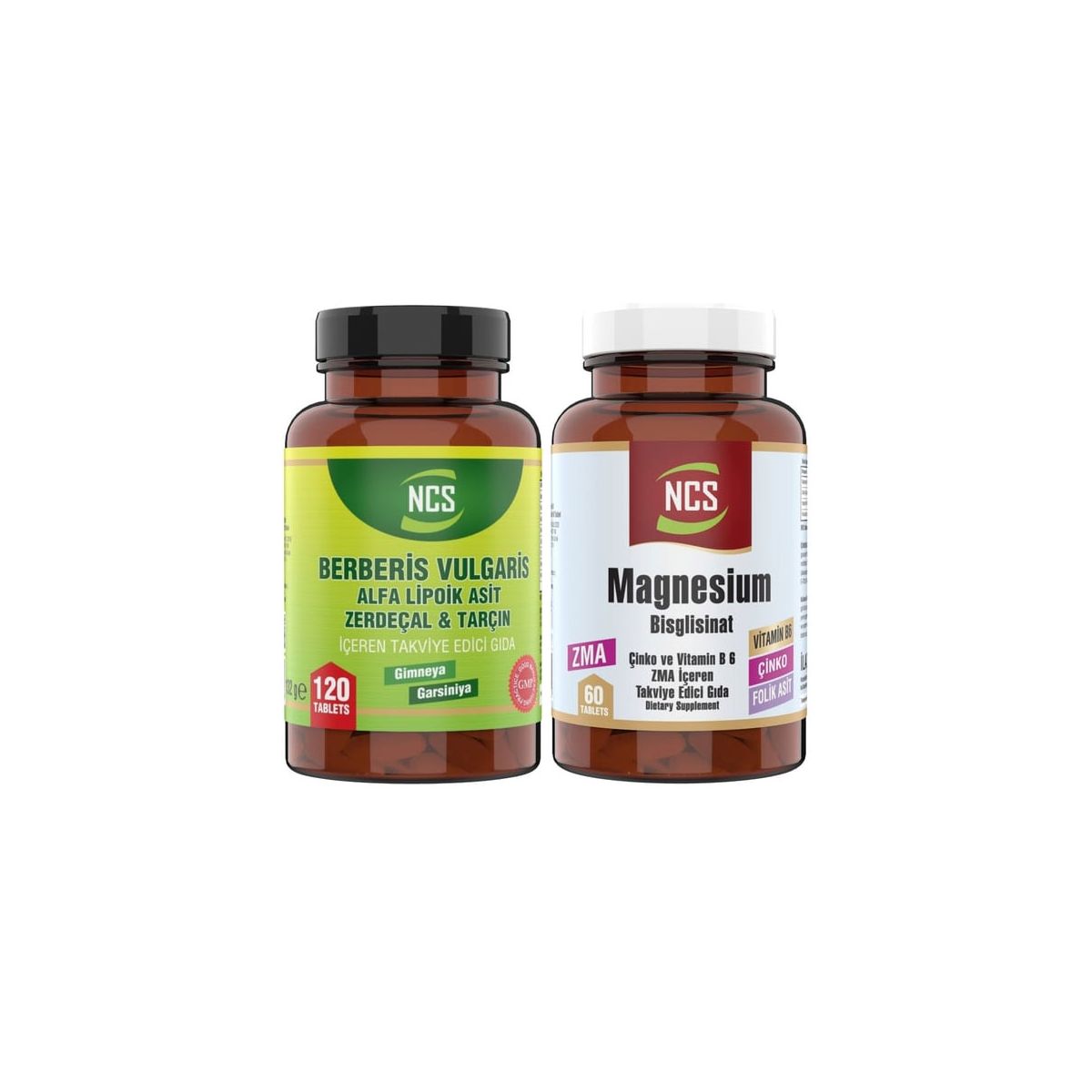 Ncs Berberis Vulgaris 120 Tablet + Magnesium Bisglisinat 60 Tablet ...