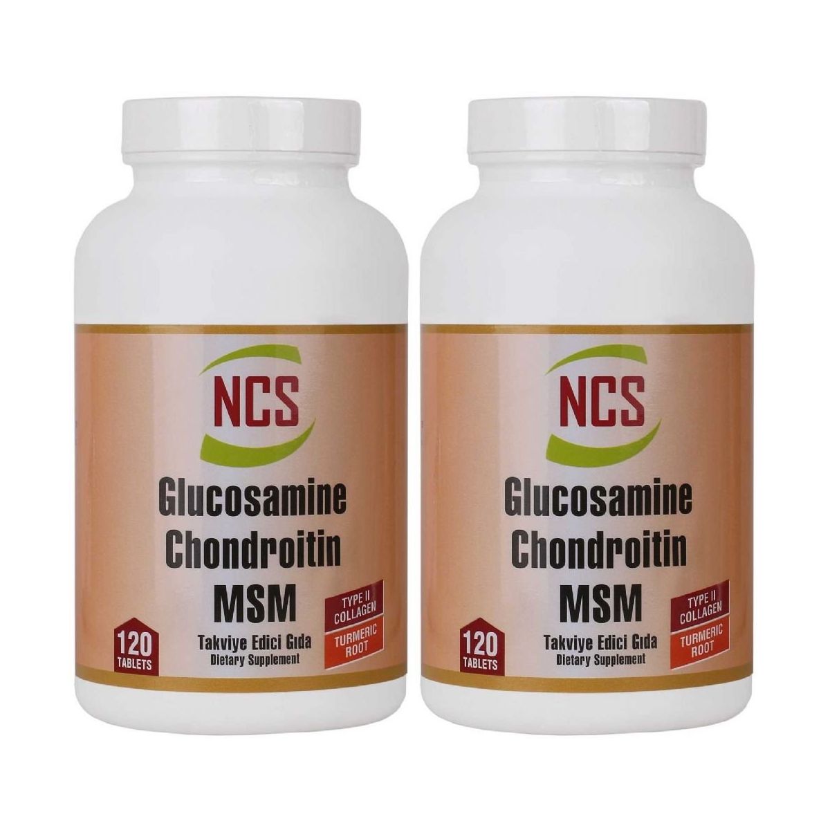Ncs Glucosamine Chondroitin MSM Type II Collagen 2x120 Tablet Fiyatları