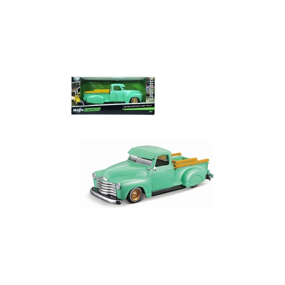 Neco Toys 32545 1950 Chevrolet 3100 Pick Up 1:25 Oyuncak Araba Seti ...