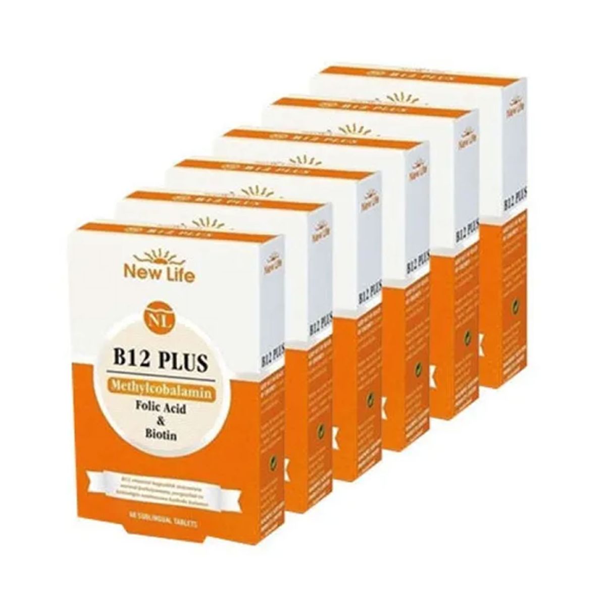 New Life B12 Plus Methylcobalamin 6x60 Dilaltı Tablet Fiyatları