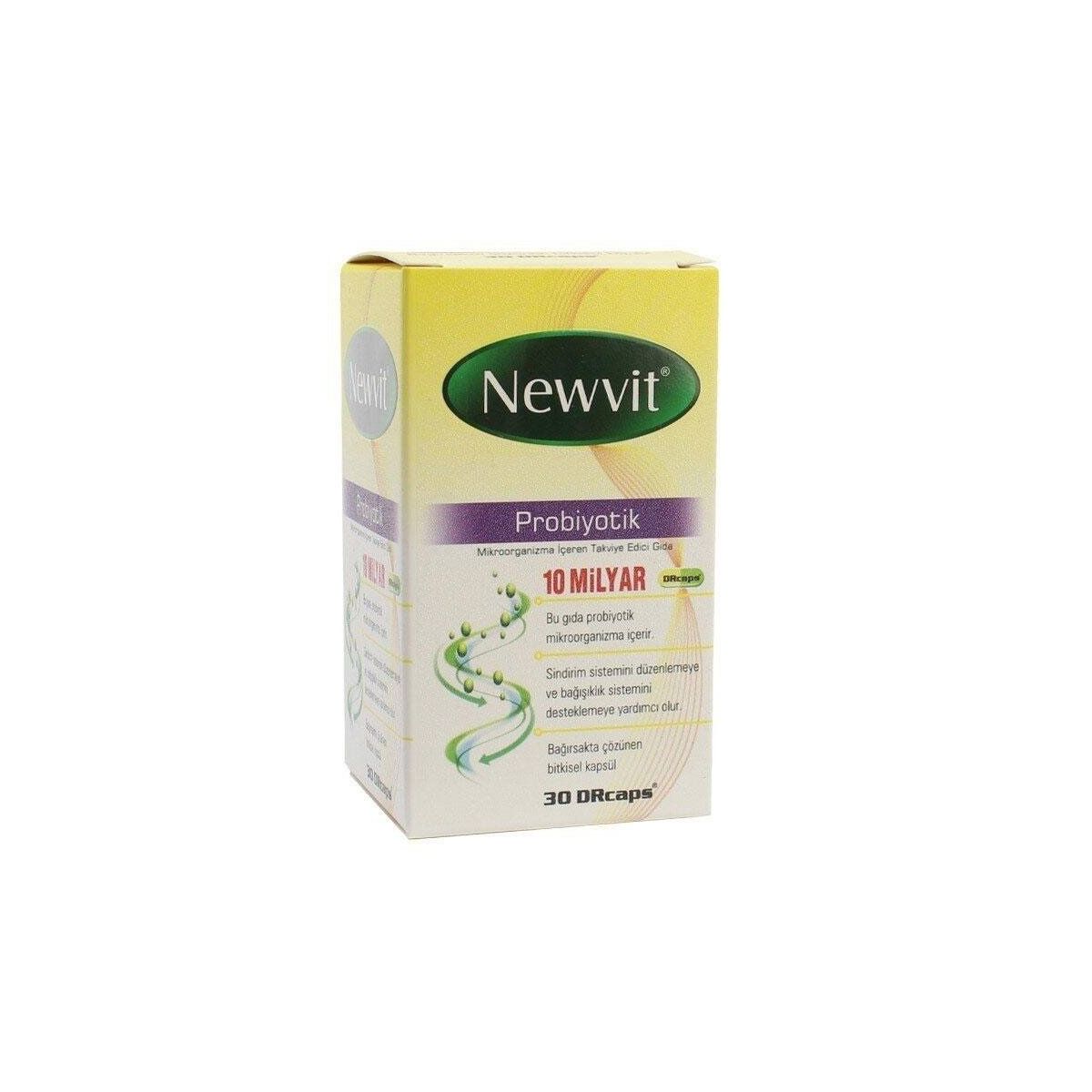 Newvit Probiyotik 30 Kapsül Fiyatları