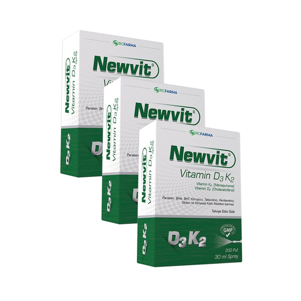 Newvit Vitamin D3 K2 3x30 ml Sprey Fiyatları