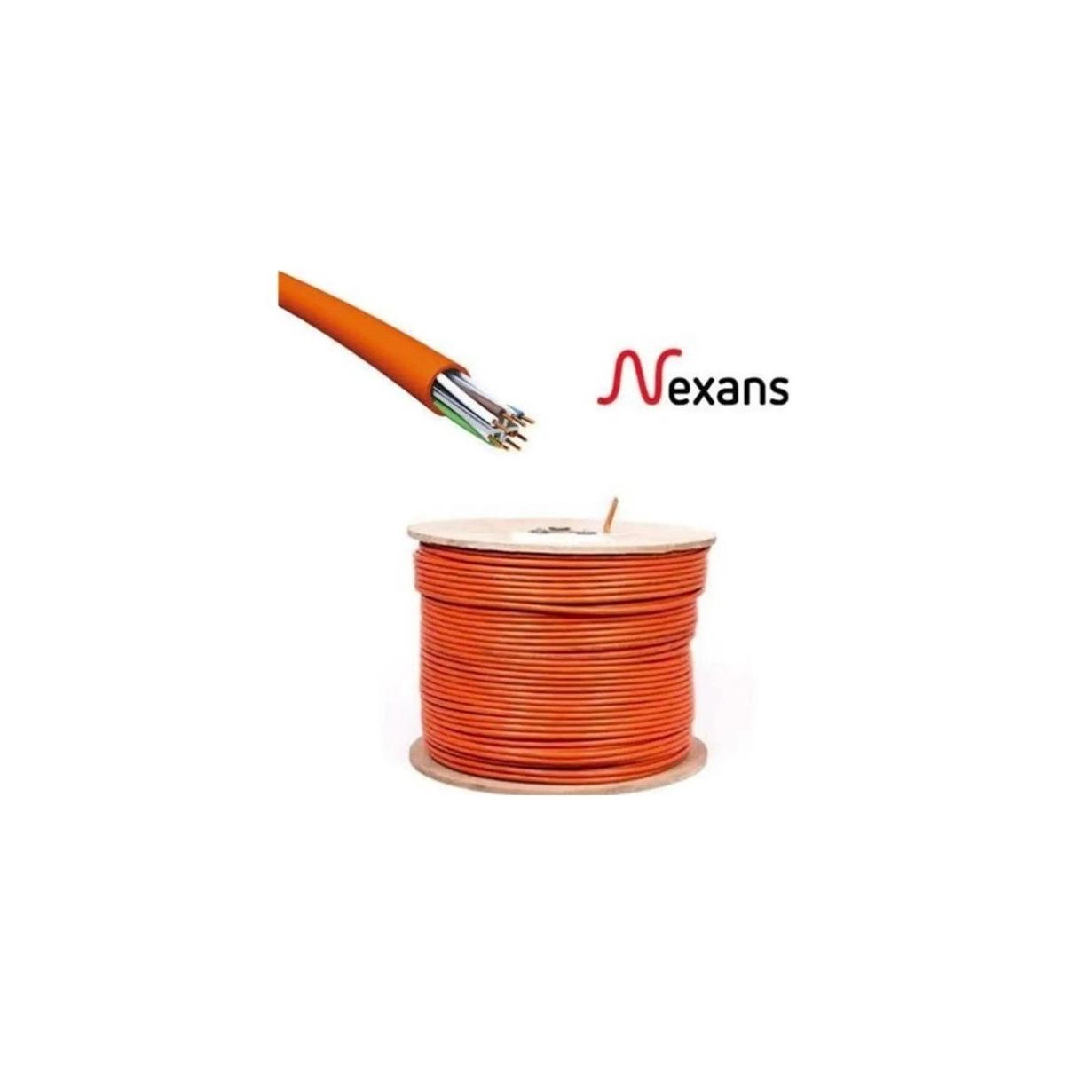 Nexans CAT6 UTP 23AWG Saf Bakır LSZH HF 500 m Kablo Fiyatları ve ...
