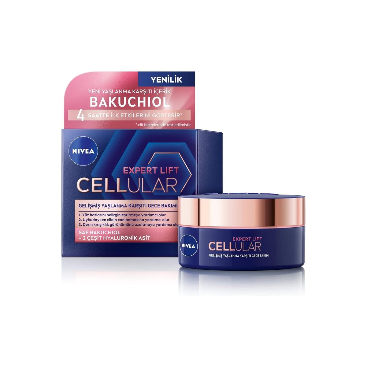 Nivea Cellular Expert Lift Doğal Retinol 50 ml Alternatifi Saf ...