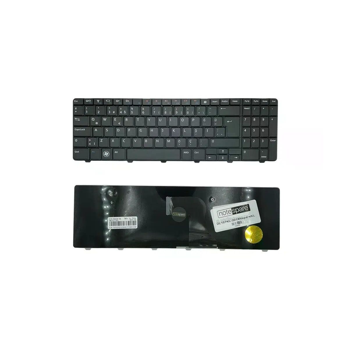 Notespare Dell Inspiron 15R M5010 15R-N5010 15R M501R 15 M501R TR Siyah ...
