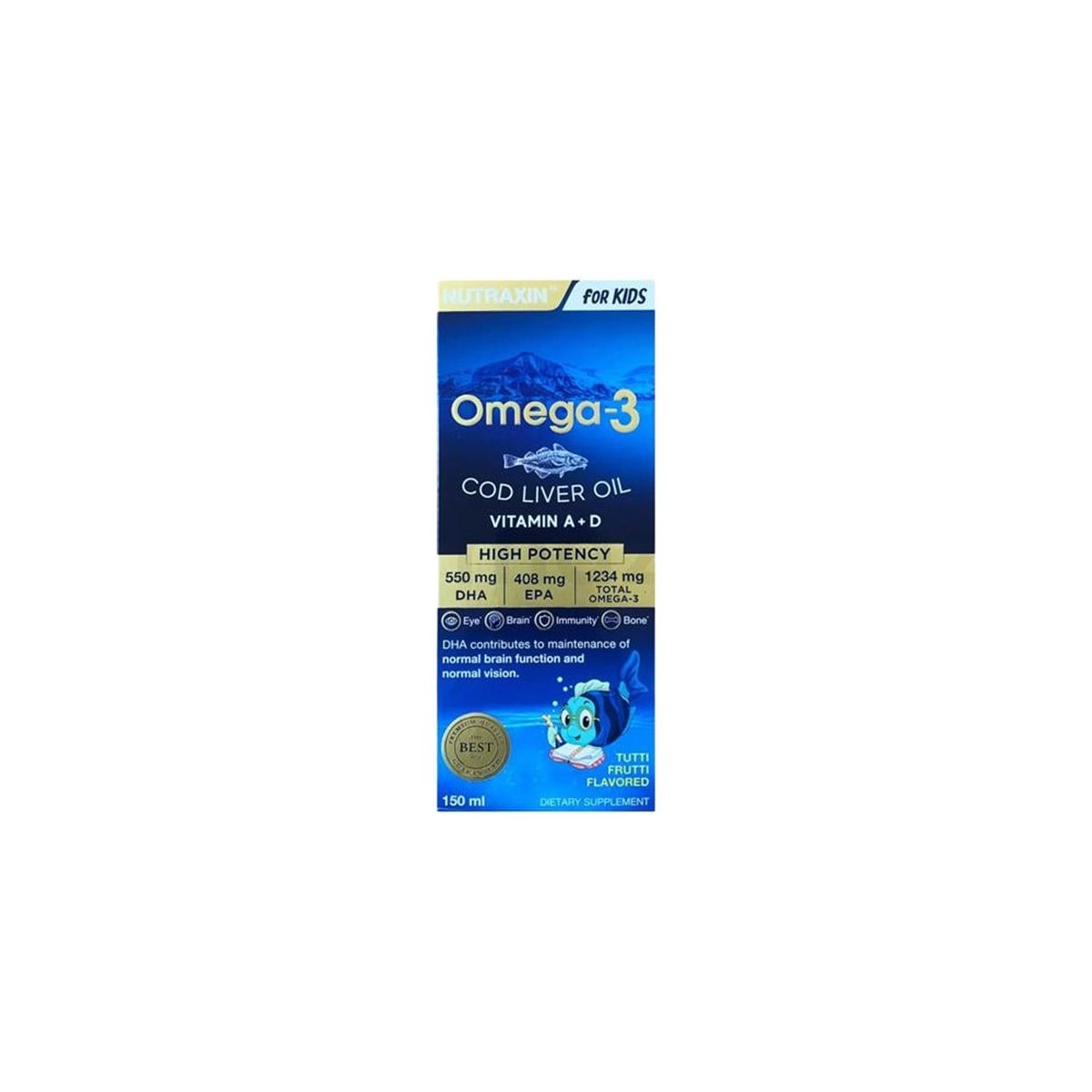 Nutraxin Omega 3 Şurup Karışık Meyve Aromalı 150 ml Takviye Edici Gıda ...