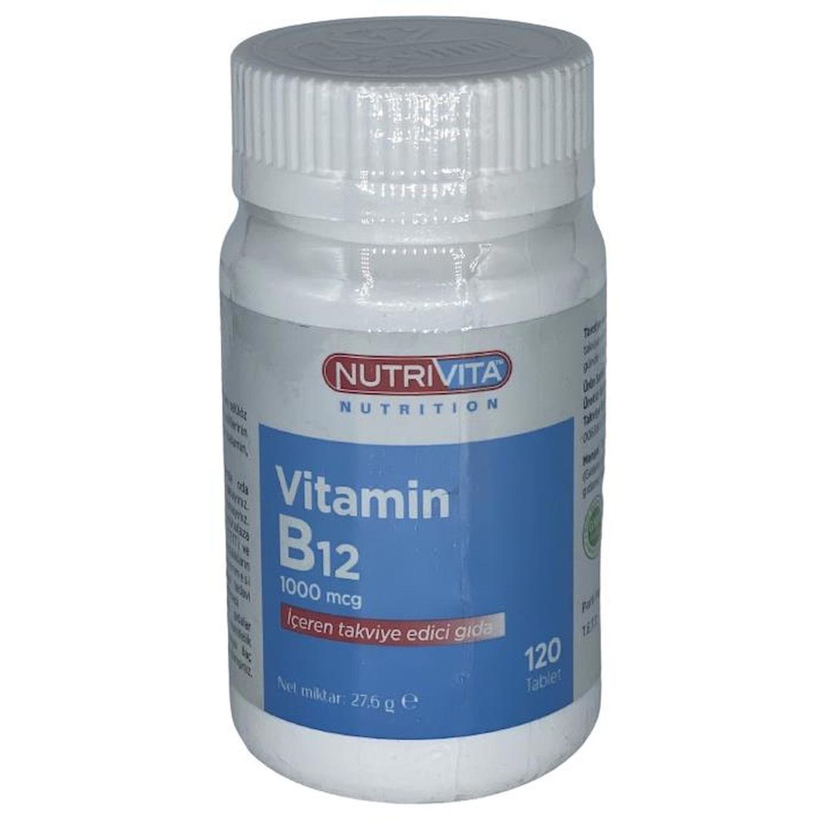Nutrivita Vitamin B12 1000 mcg 120 Tablet Fiyatları