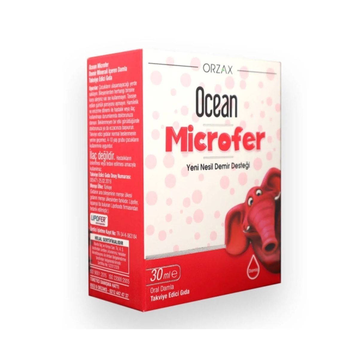 Ocean Microfer 2x30 Oral Damla Fiyatları