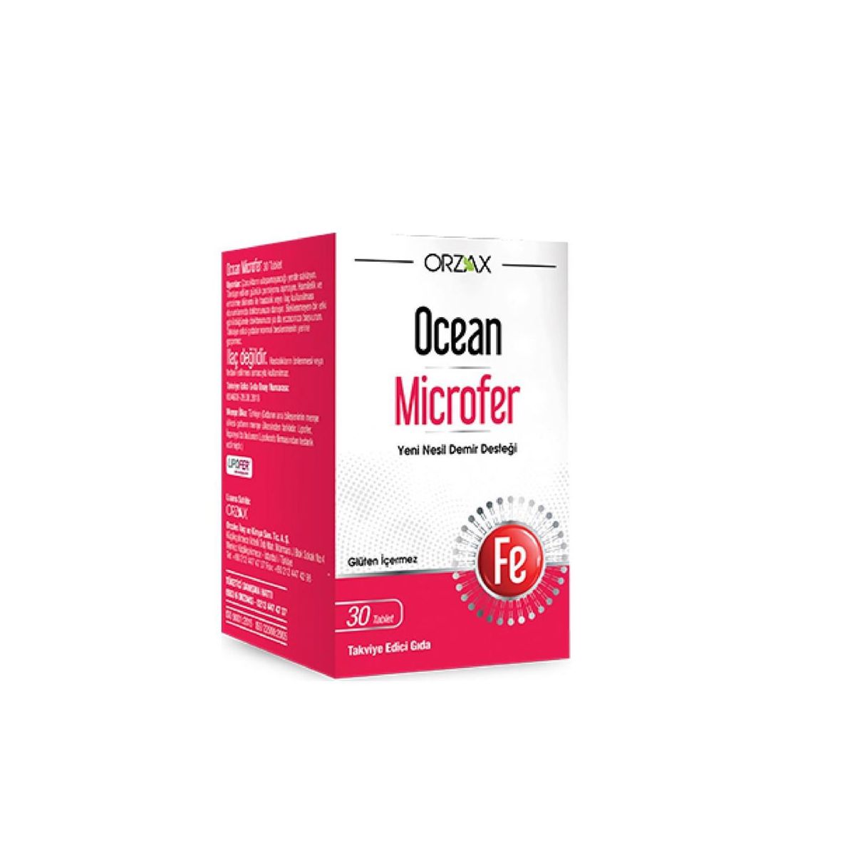 Ocean Microfer Demir Minerali 30 Tablet Fiyatları