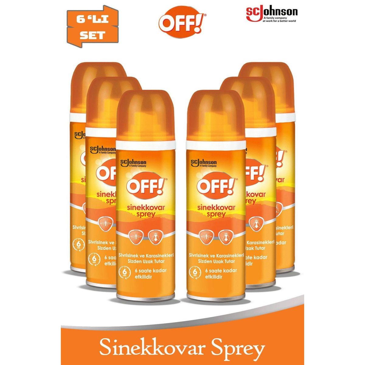 Off 100 ML 6'lı Sinekkovar Sprey Fiyatları