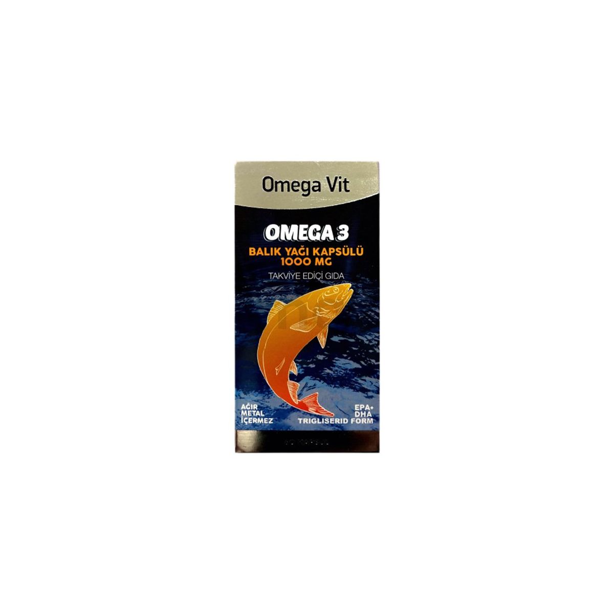 Omega Vit 1000 mg 60 Kapsül Takviye Edici Gıda Fiyatları