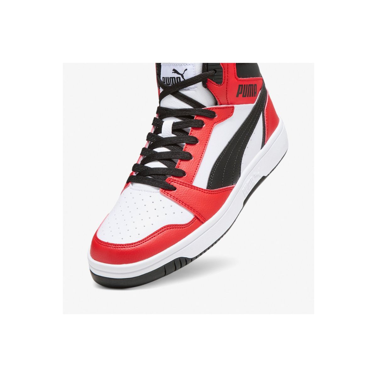 Puma 392326 04 Rebound V6 Beyaz Kırmızı Yetişkin Erkek Basketbol ...