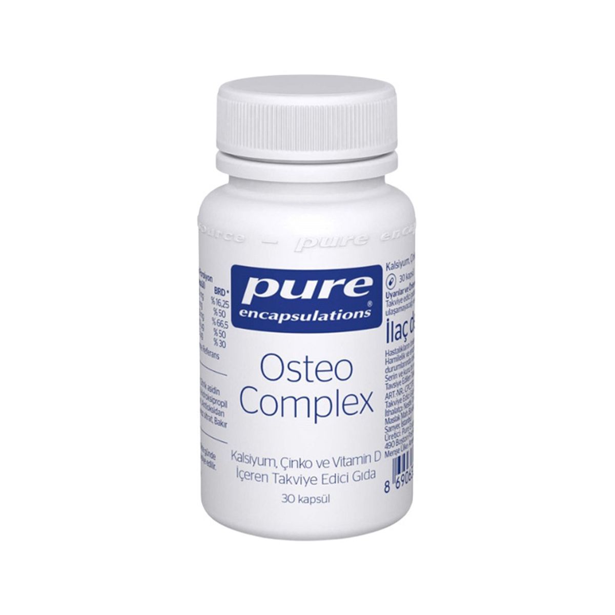 Pure Encapsulations Osteo Complex 30 Kapsül Fiyatları