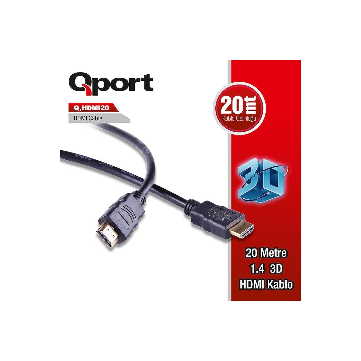 Qport Q-HDMI20 HDMI Kablo Fiyatları ve Özellikleri