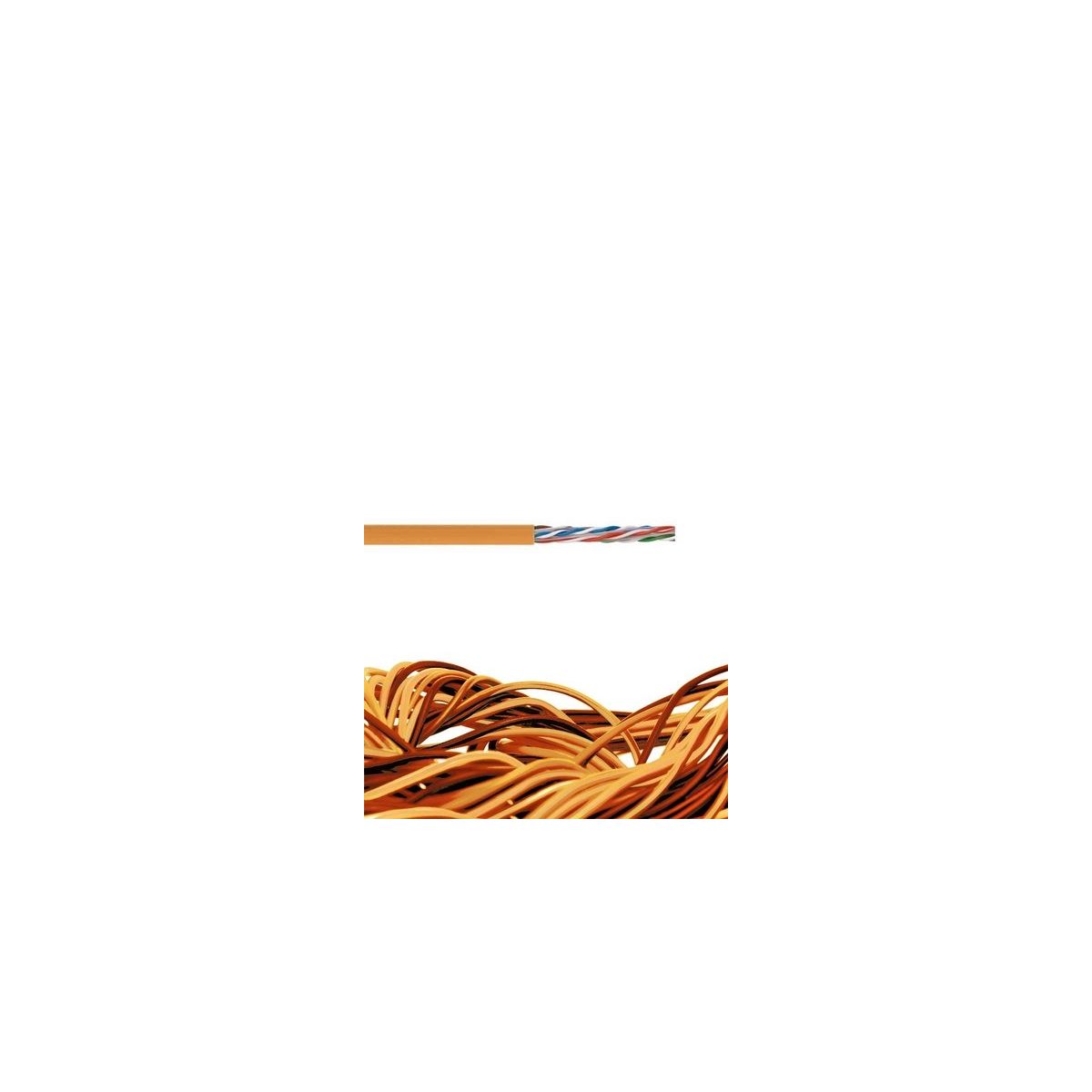 Reçber 506076 SL400 U23 LSZH Cat 6 U/UTP 4x2x23 Awg Halogen Free Kablo ...
