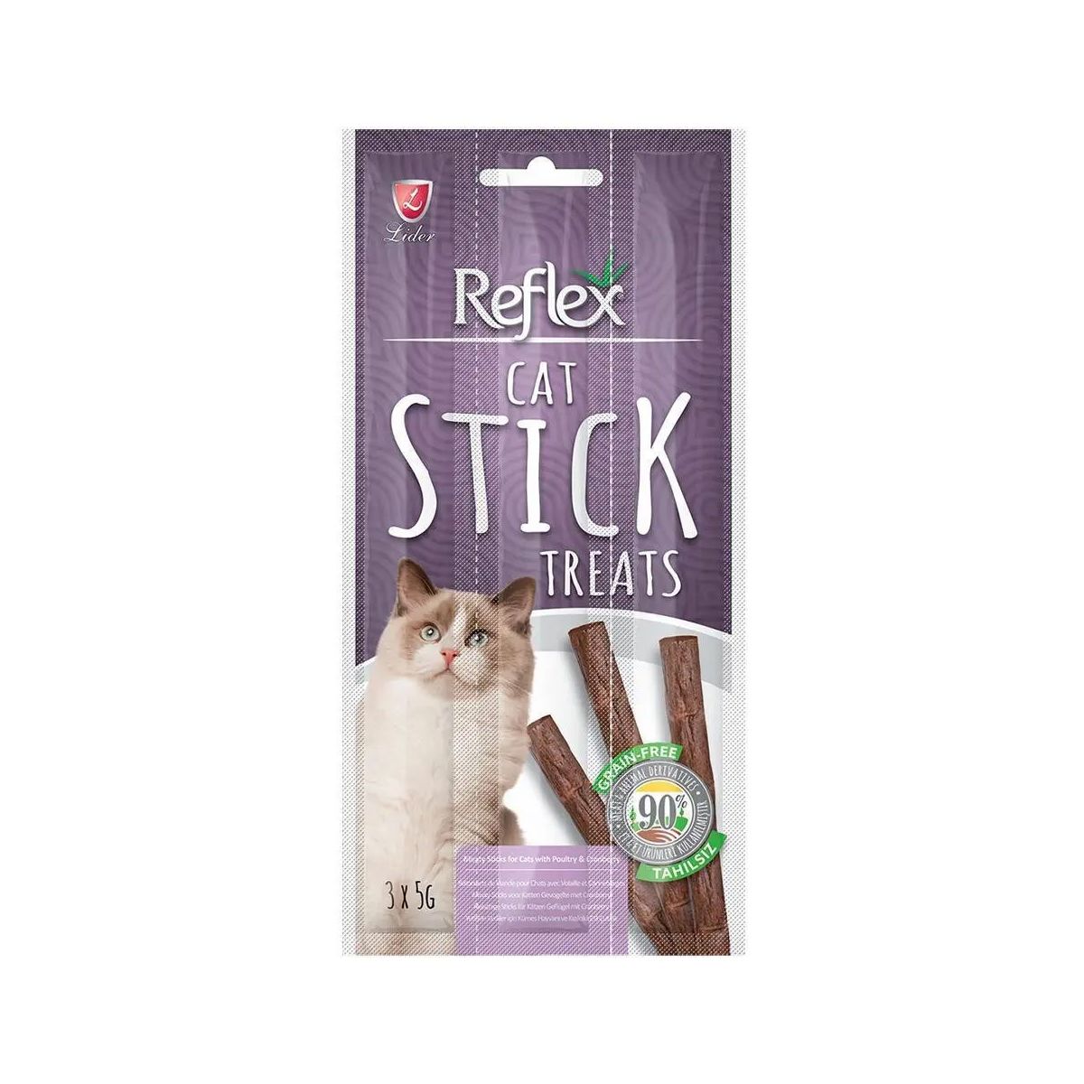 Reflex Stick Kümes Hayvanı ve Kızılcık 3x5 gr Kedi Ödül Çubuğu Fiyatları