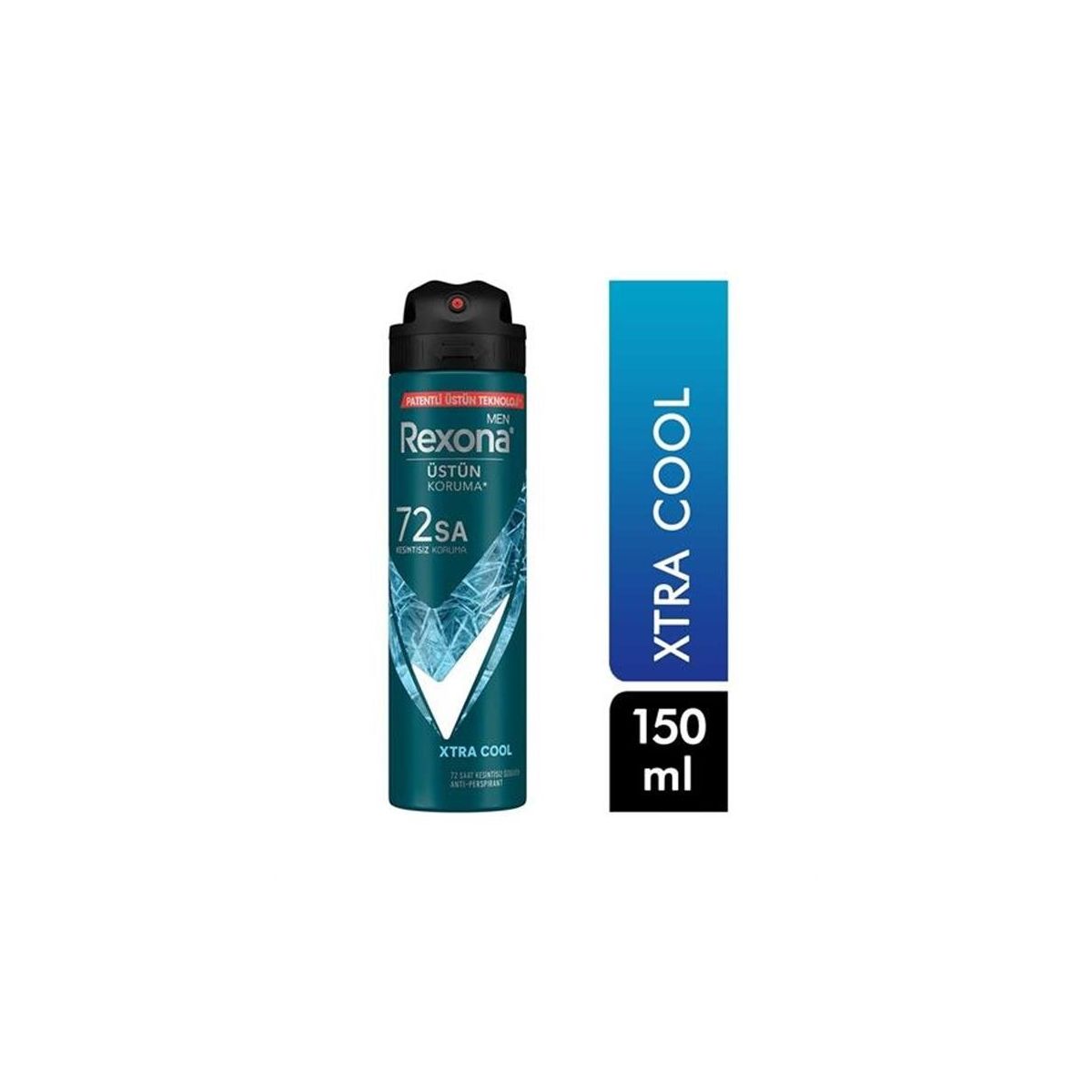 Rexona 150 ml Xtra Cool 72 Saat Koruma Erkek Sprey Deodorant Fiyatları