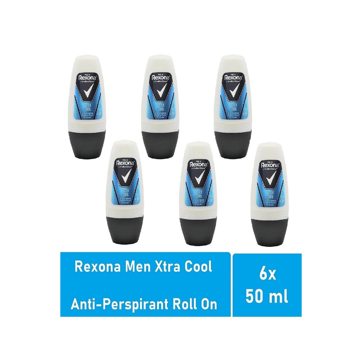 Rexona Men Xtra Cool Erkek 50 ml x 6 Adet Roll-On Deodorant Fiyatları