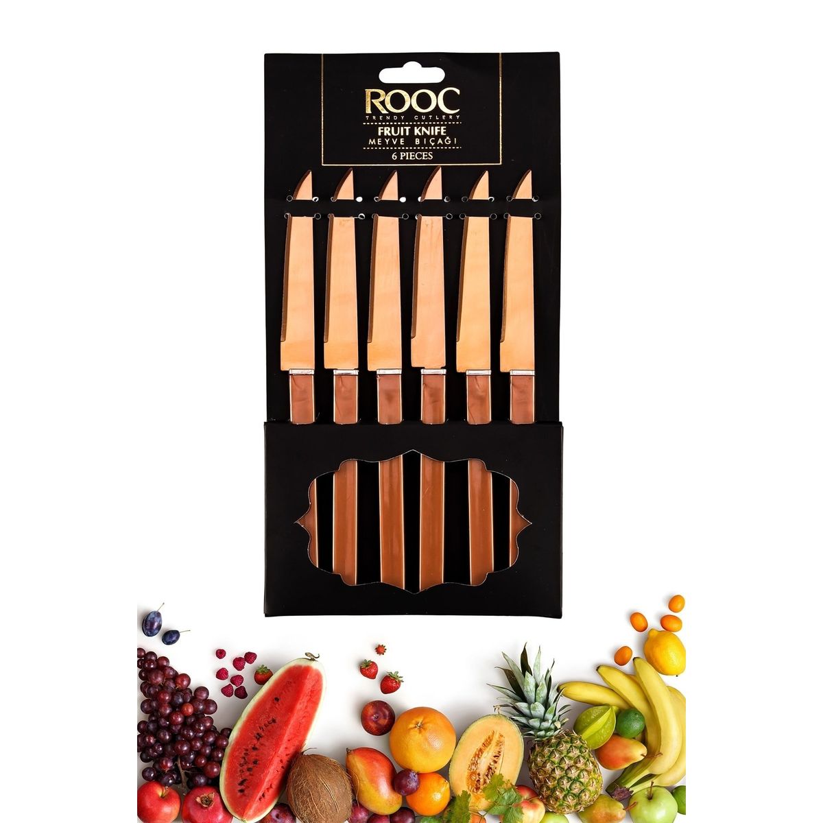 Rooc Lüks 6'lı Meyve Bıçağı Fiyatları