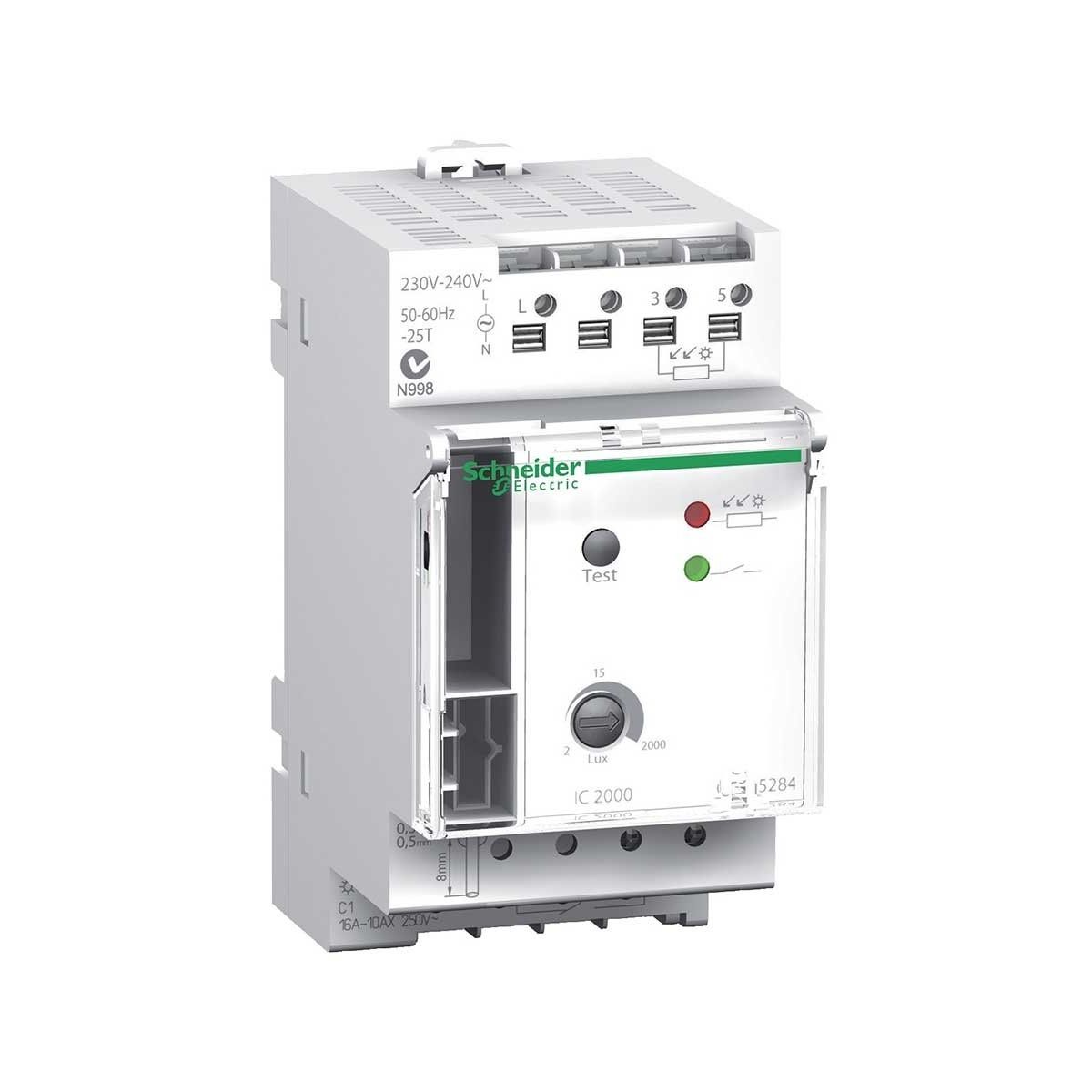 Schneider CCT15284 Acti 9 2-2000 Lüx IC2000 Alacakaranlık Anahtarı ...