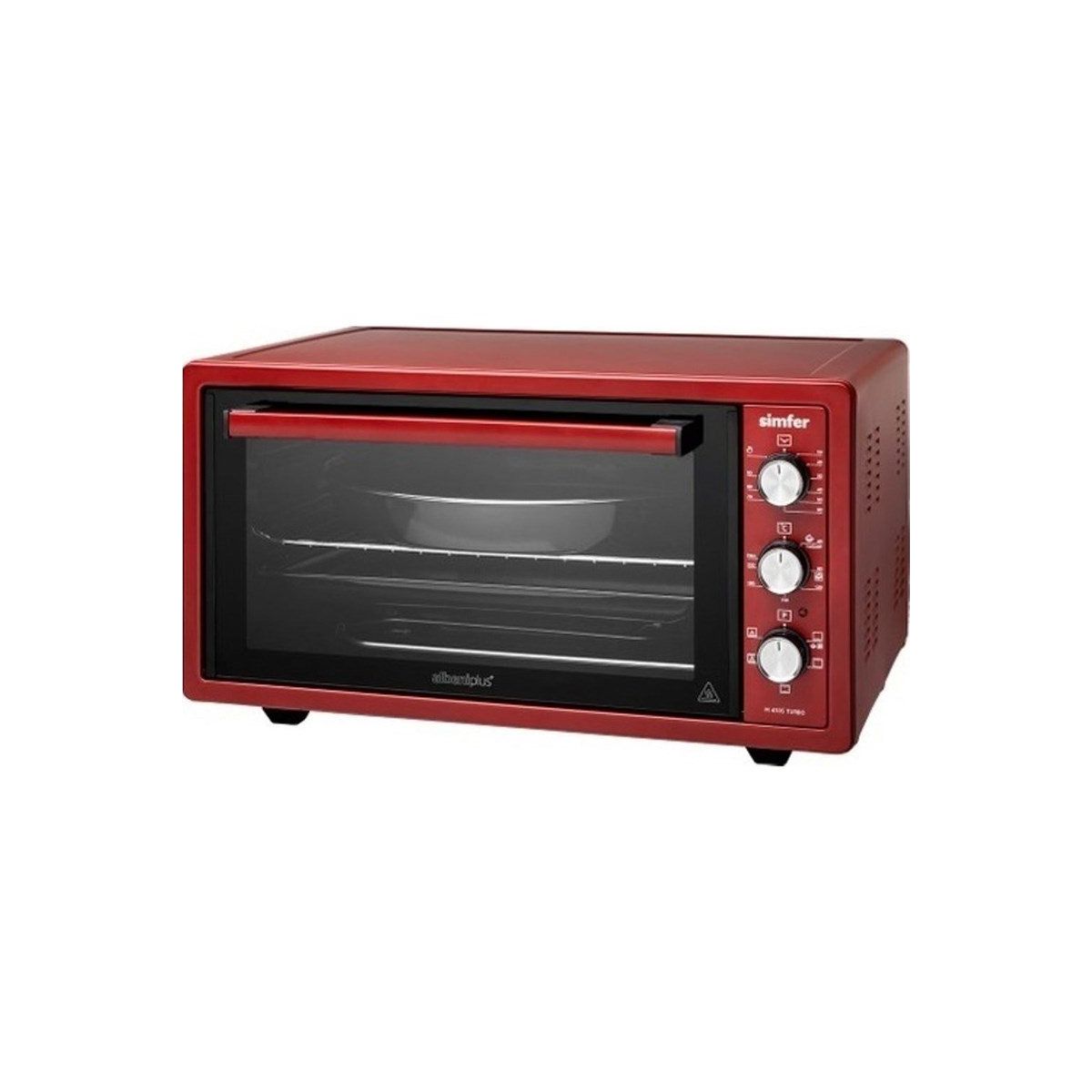 Simfer M4554 Kırmızı 45 Litre Turbolu Mini Fırın Fiyatları ve Özellikleri