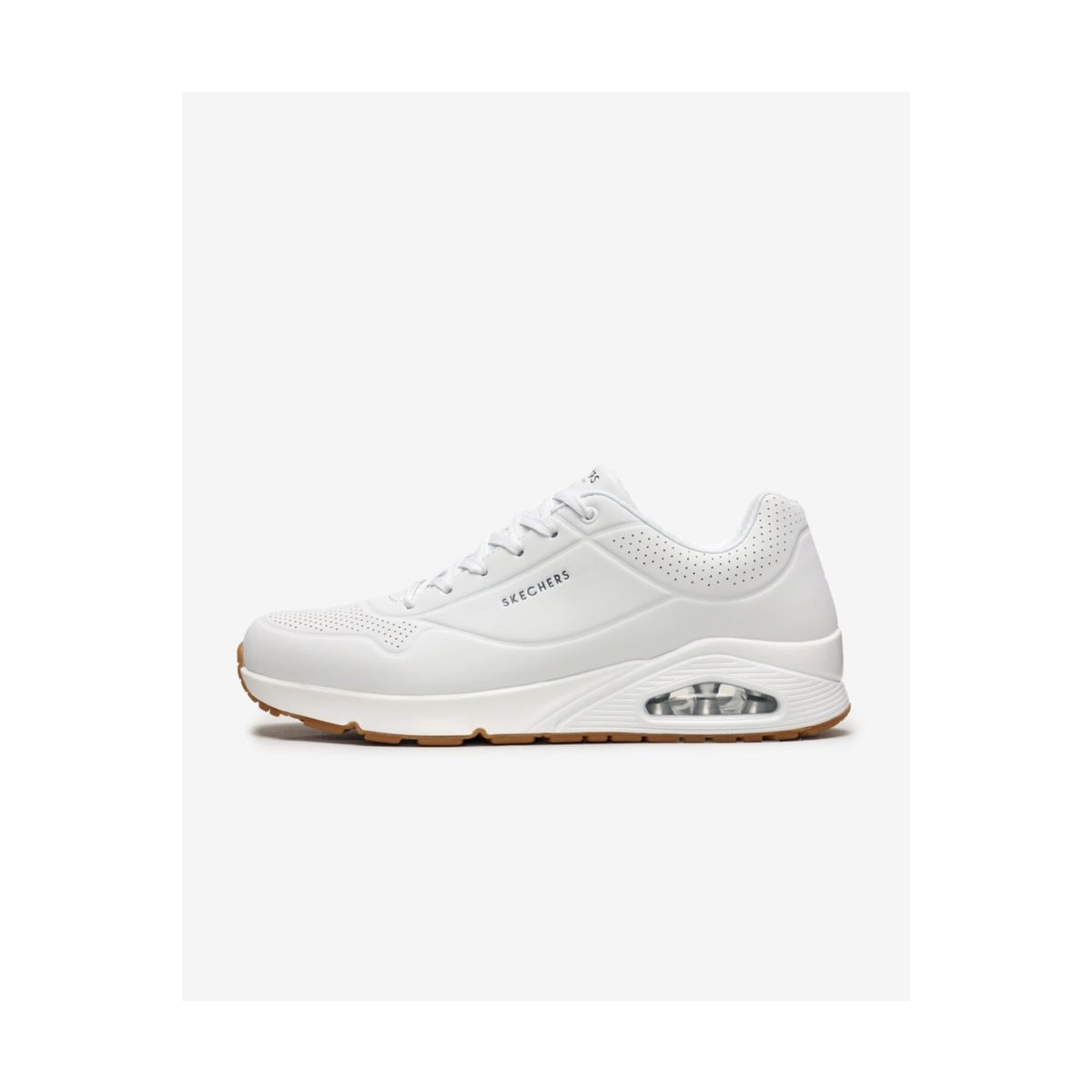 Skechers 52458 WHT Uno - Stand On Air Erkek Spor Ayakkabı Fiyatları