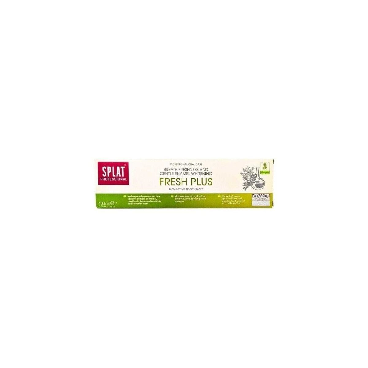 Splat Professional Fresh Plus Bio Active 100 ml Diş Macunu Fiyatları