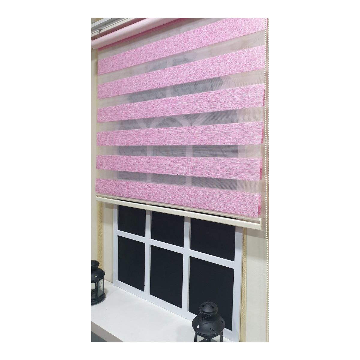 Storburada STB-400-V16 Lux Bambu Zebra Fuşya Pembe Etek Dilimli Renkli ...