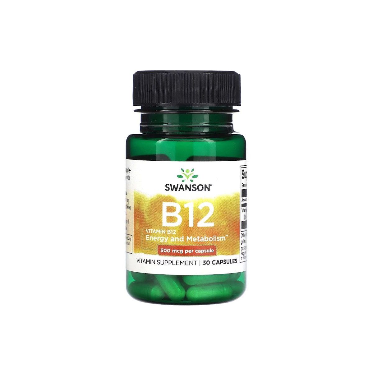 Swanson Vitamin B12 500 mg 30 Kapsül Fiyatları