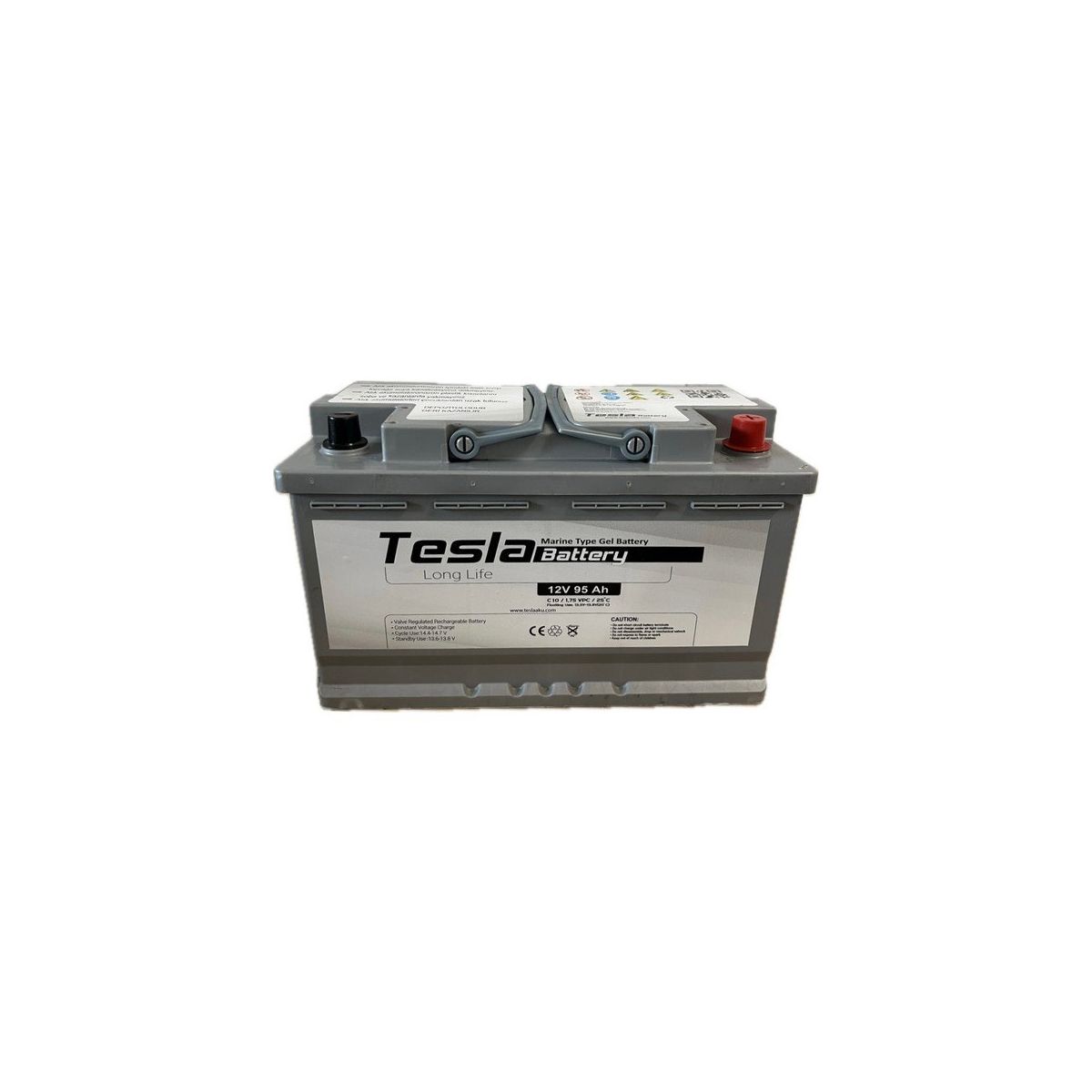 Tesla 12 Volt 95 Amper Ah Marin Jel 850A Cca Start-Stop Marş Akü Fiyatları