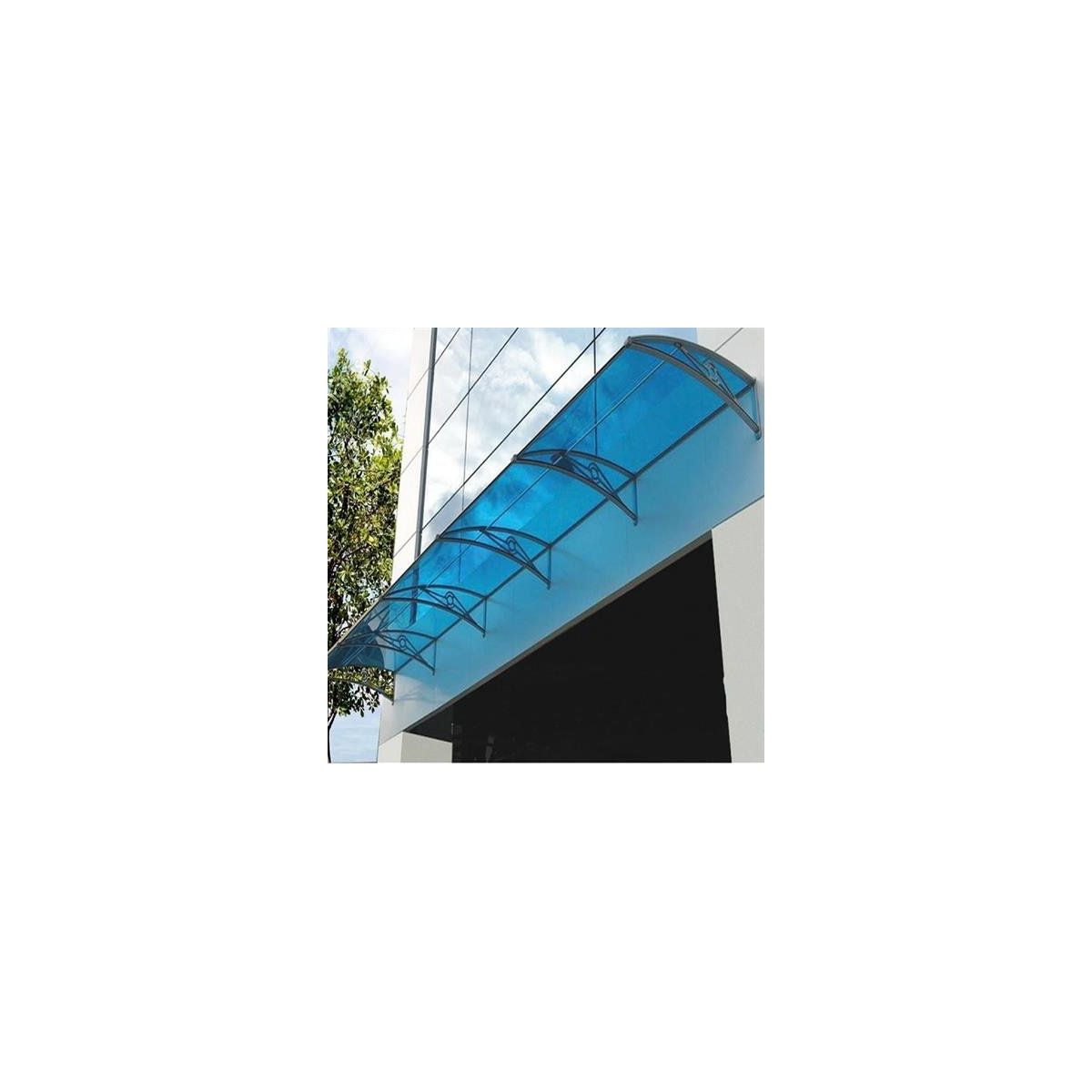 TF Prolüx Maxi 20.9 Alüminyum 200x720 cm Mavi Ayaklı Sundurma Fiyatları