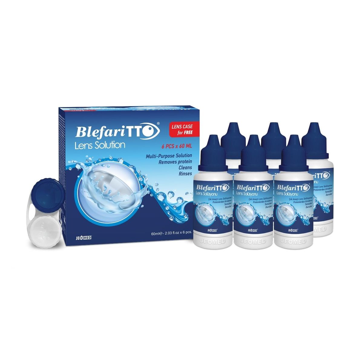 TTO Blefaritto 60 ml 6 Adet Lens Solüsyonu Fiyatları