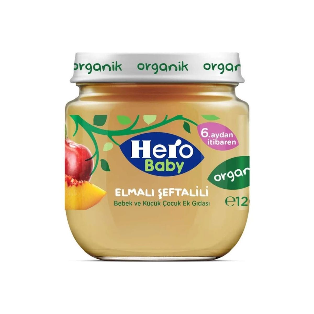 Ülker Hero Baby 120 gr Organik Elma Şeftali Püresi Fiyatları