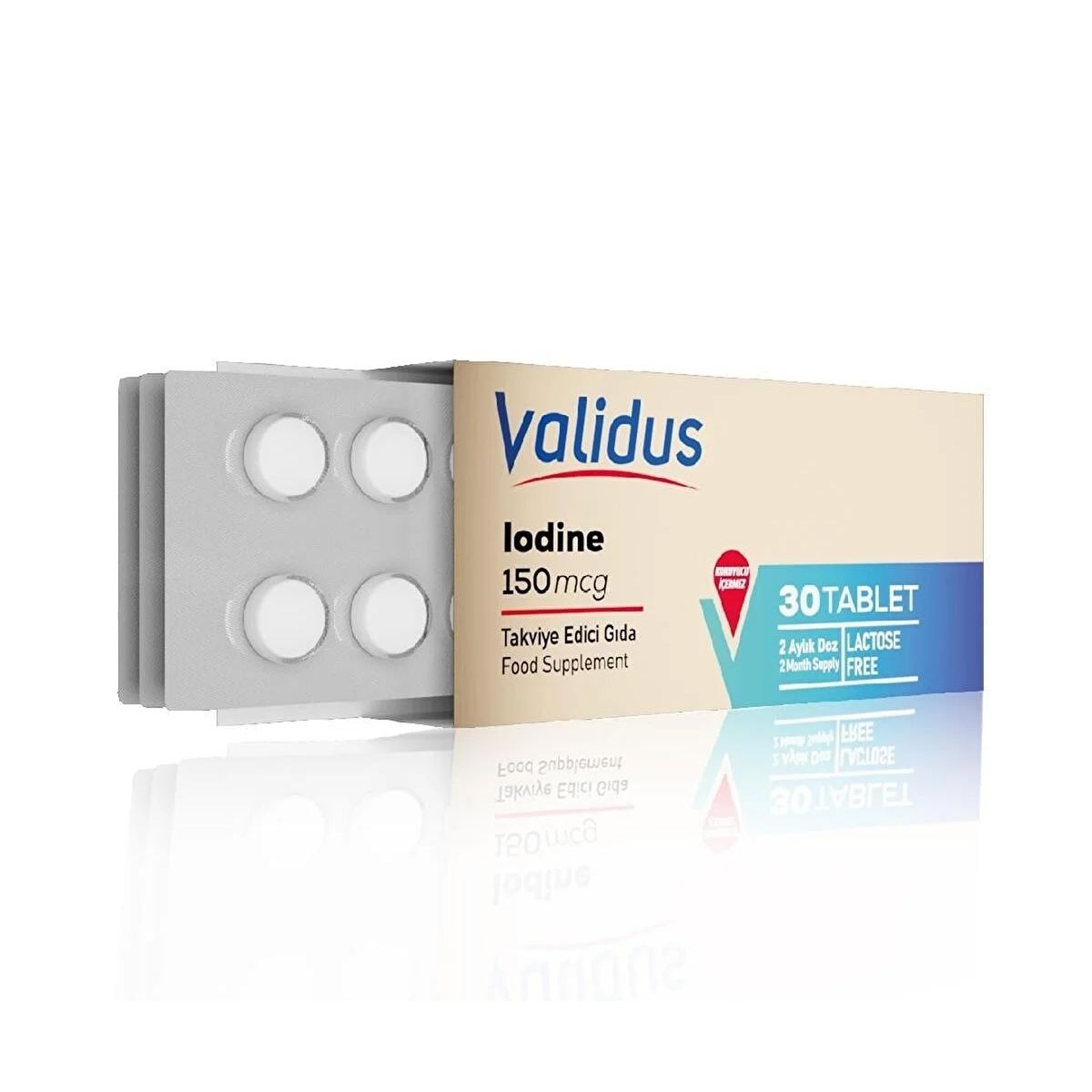 Validus Iodine 150 mcg 30 Tablet Fiyatları