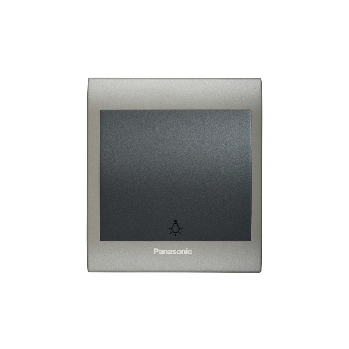 Viko Panasonic Thea Blu Light Inox Beyaz Kapak Füme Anahtar Çerçeve ...