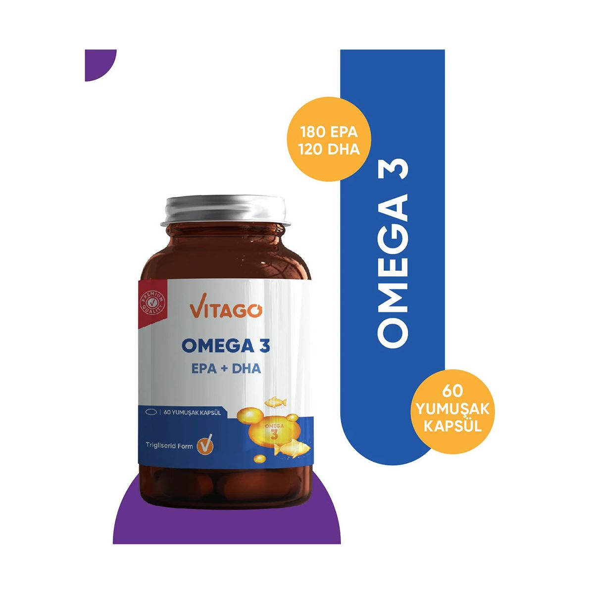 Vitago Omega 3 Epa Dha 60 Kapsül Balık Yağı Fiyatları