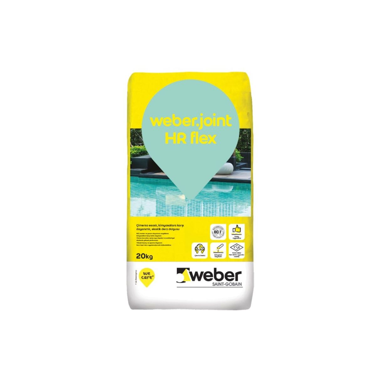 Weber Joint Flex Beyaz 20 kg Çimento Esaslı Derz Fiyatları