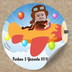 Digital Magnet Pilot Temalı Resimli Sticker Fiyatları