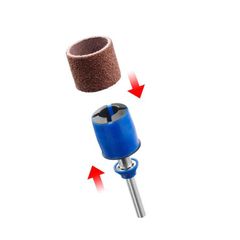 Dremel SC407 1 Adet EZ Speed Clic Zımparalama Mandreni ve Zımparalama ...