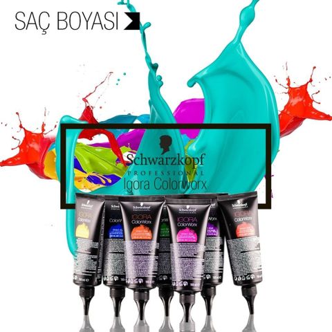 Schwarzkopf Igora Turkuaz Colorworx Yarı Kalıcı Saç Boyası Fiyatları