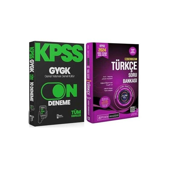 2024 Kpss Gygk 10 Deneme - Ezberbozan Türkçe Soru Bankası Seti - Pegem ... 2024 Kpss Gygk 10 Deneme - Ezberbozan Türkçe Soru Bankası Seti - Pegem ...