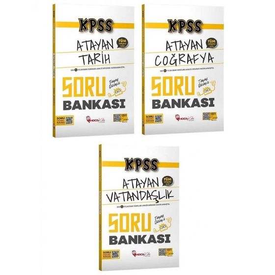 2024 KPSS Tarih + Coğrafya + Vatandaşlık Atayan Soru Bankası Hoca ... 2024 KPSS Tarih + Coğrafya + Vatandaşlık Atayan Soru Bankası Hoca ...