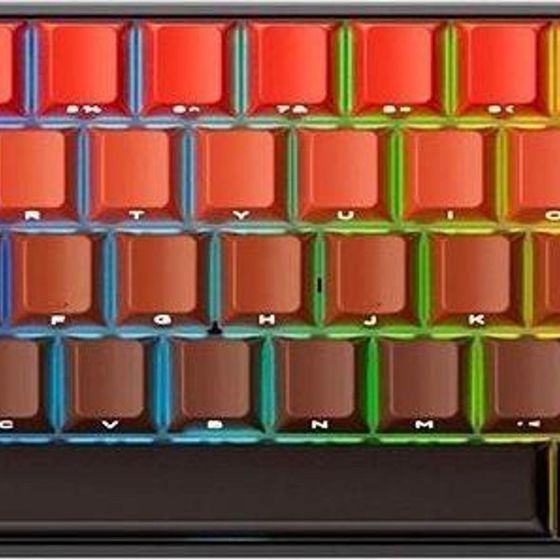 Akko Monsgeek FUN60 Ultra Shine-Through Blaze Gradient Hall Effect ...